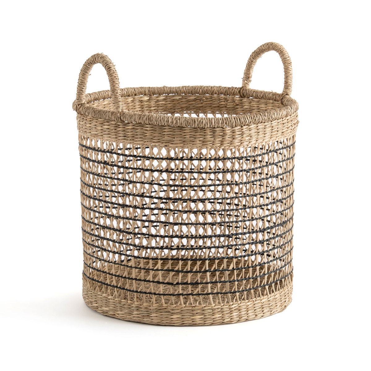 Eco-Friendly Handcrafted Seagrass Laundry Basket Sustainable Storage ...